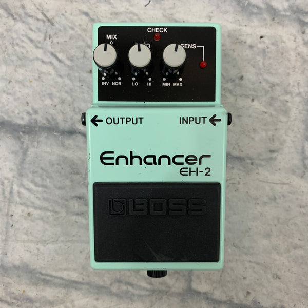 Boss EH-2 Enhancer Pedal Silver Taiwan Label - Evolution Music