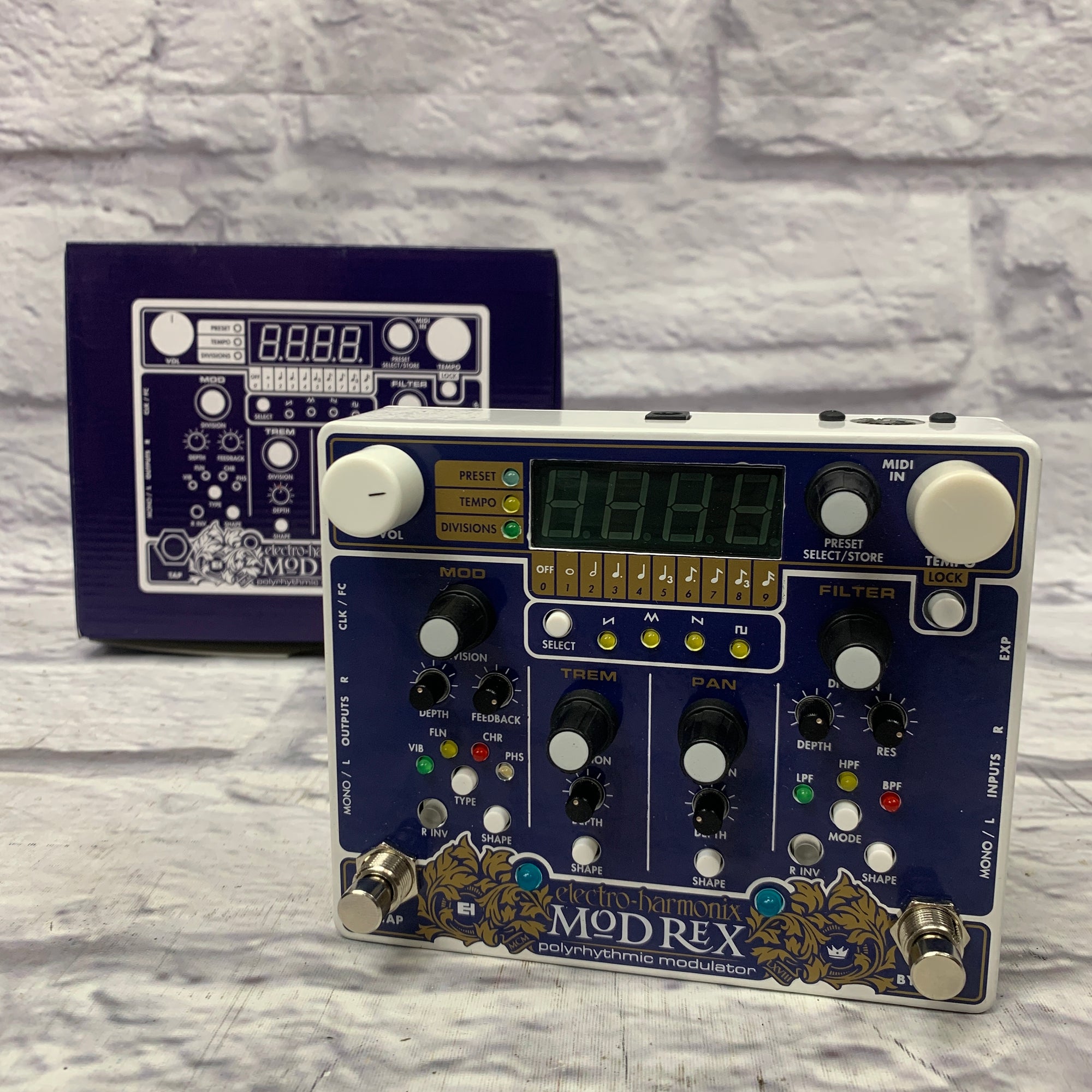 Electro-Harmonix Mod Rex Polyrhythmic Modulator - Evolution Music