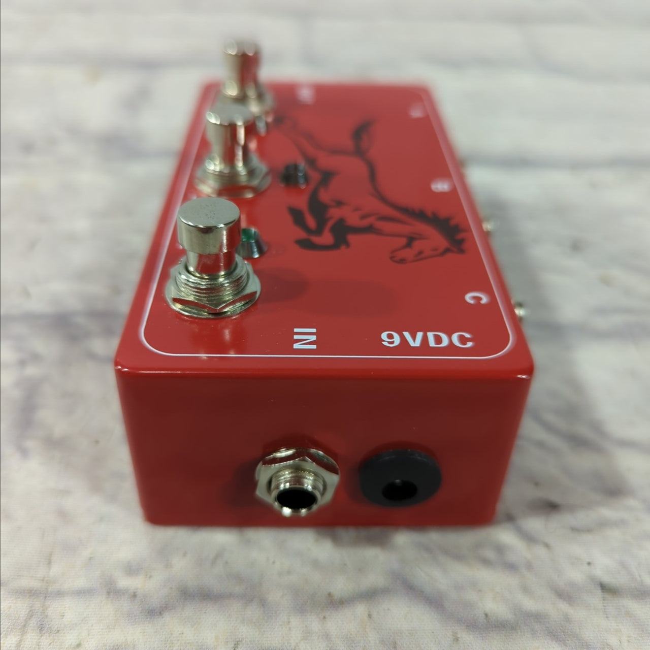 Landtone 3 Pedal Looper - Red - Evolution Music