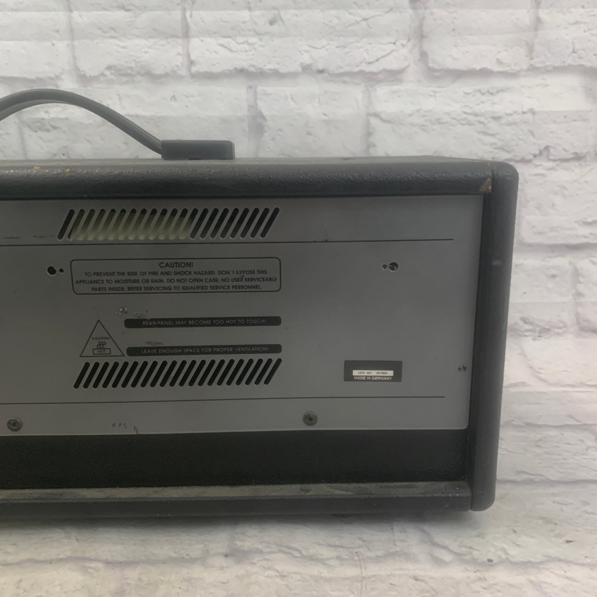 Hughes & Kettner Vortex 100 Black Series Guitar Amp Head - Evolution Music