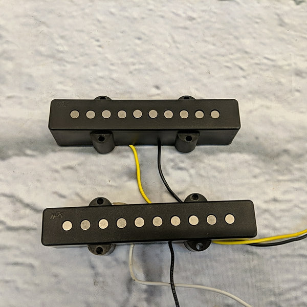 Fender JB5-BR and JB5-NK SCN Samarium Cobalt Noiseless 5 String Jazz B ...