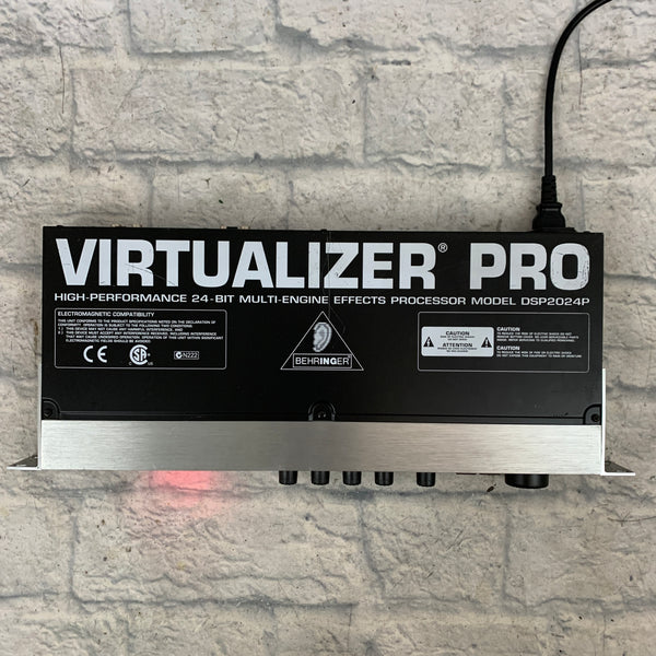 Behringer DSP2024P Virtualizer Pro Multi Effects Unit - Evolution Music