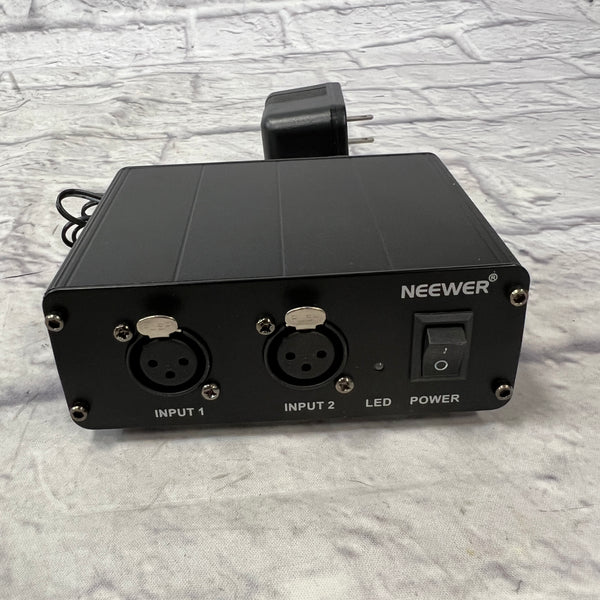Neewer NW002 2 Channel Phantom Power - Evolution Music