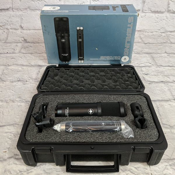 Sterling Audio SP50/30 Studio Condenser Microphone Pack - Evolution Music