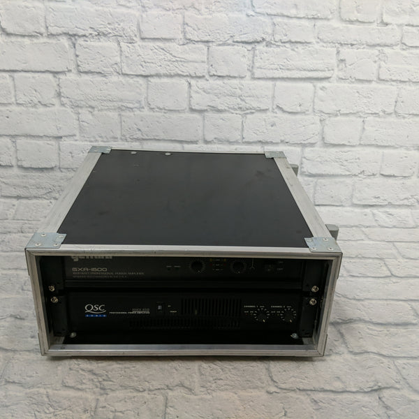 4U Amp Rack Case with Side Vents - Evolution Music