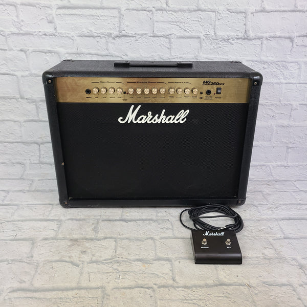 Marshall MG250 DFX Guitar Combo Amp w/ Footswitch - Evolution Music