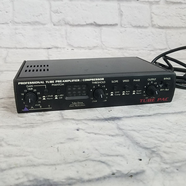 ART Tube Pac Microphone Preamp and Compressor - Evolution Music
