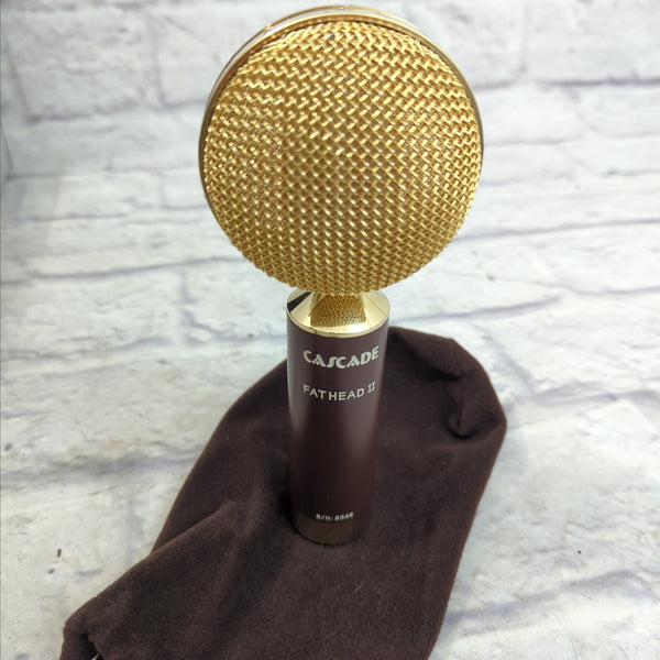 Cascade Fat Head II SP Ribbon Microphones Stereo Pair w/ Case ...