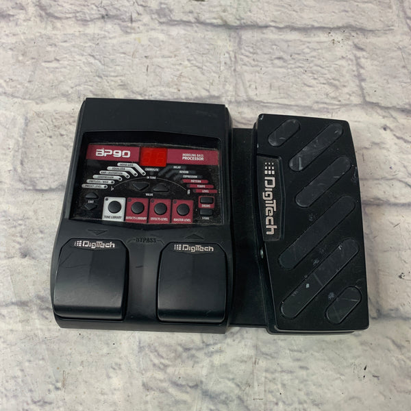 Digitech BP90 Multi-Effect Bass Pedal - no pwr supply - Evolution Music