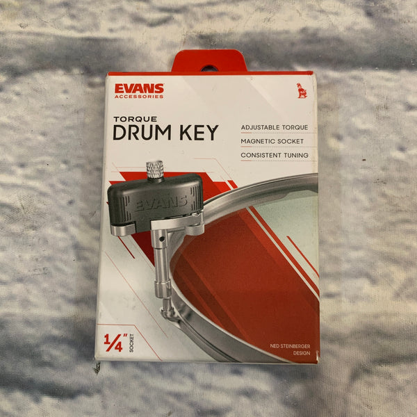 Evans Torque 1/4" Socket Drum Key - Evolution Music