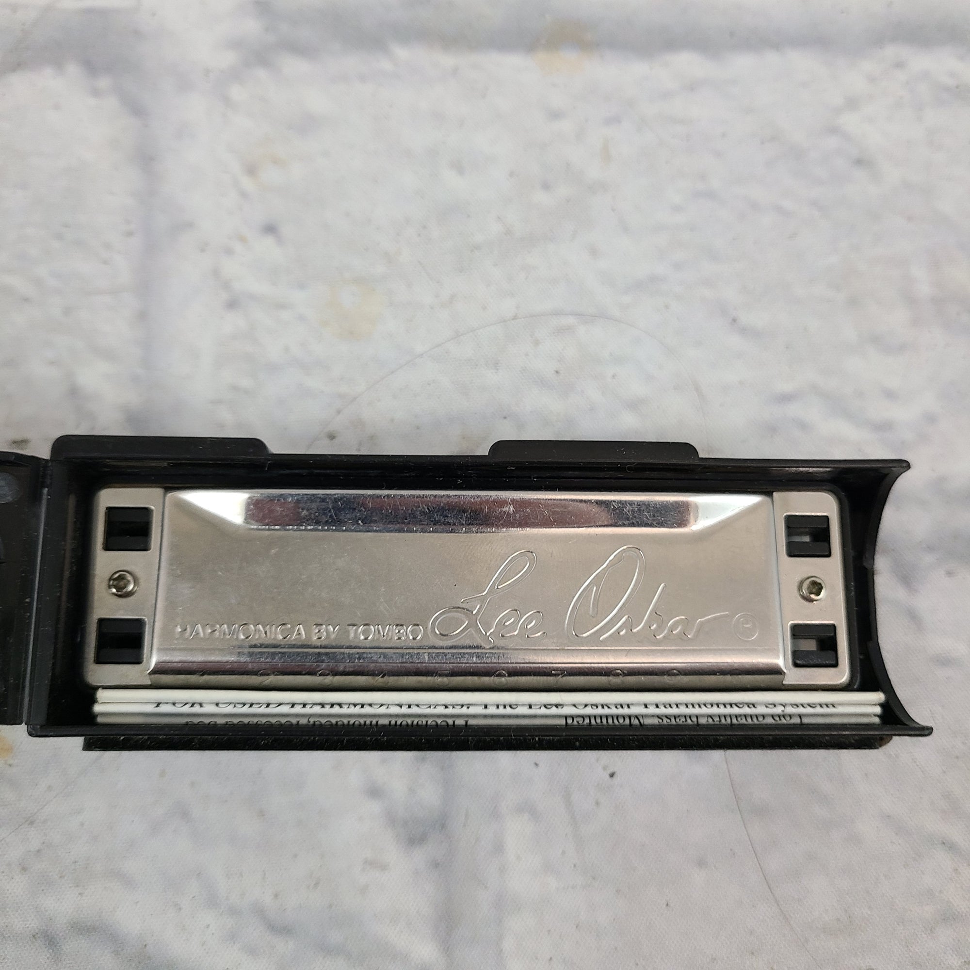 Lee Oskar Key of Em Harmonic Minor Harmonica - Evolution Music