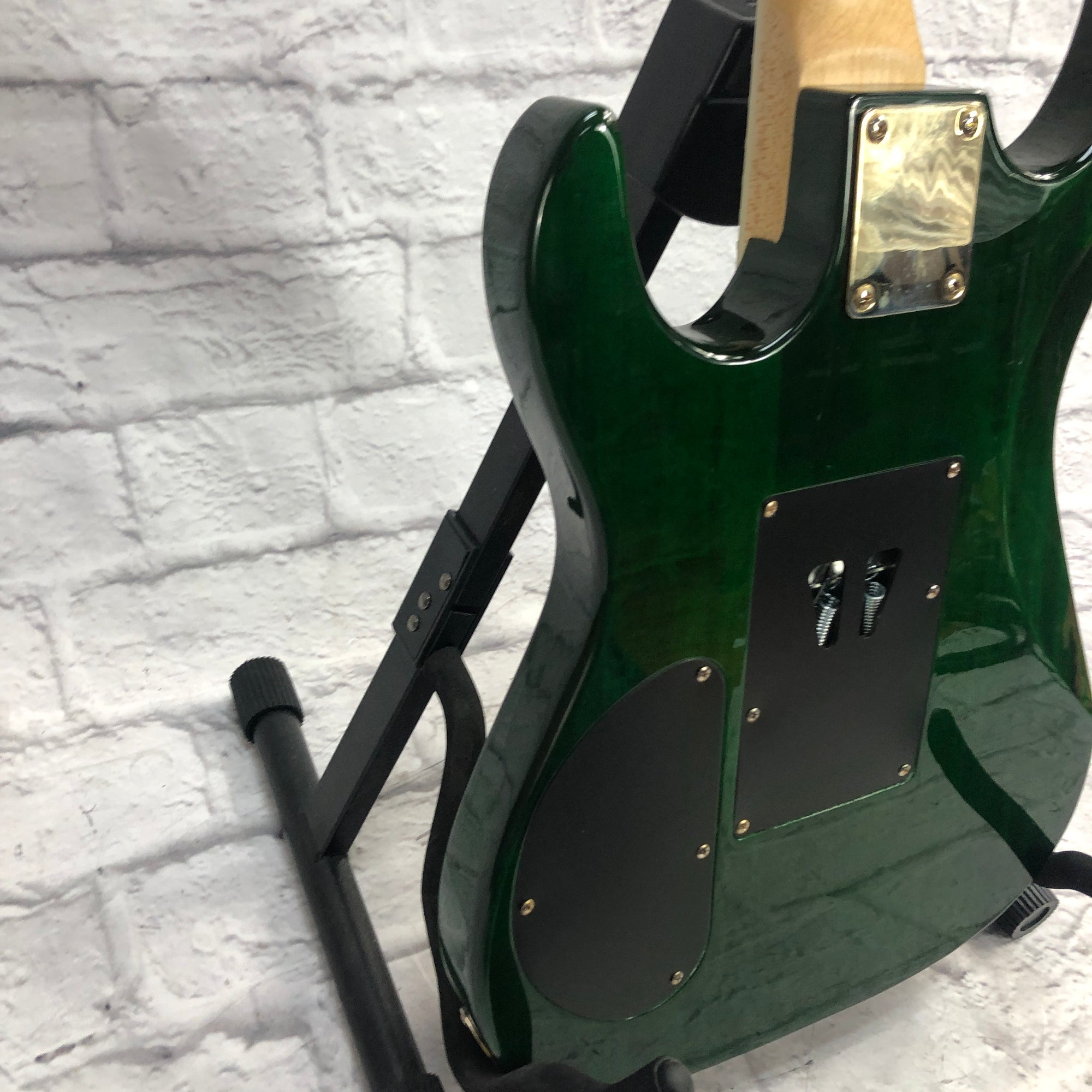 Johnson Catalyst Trans Green Quilted Maple Top Electric Guitar ...