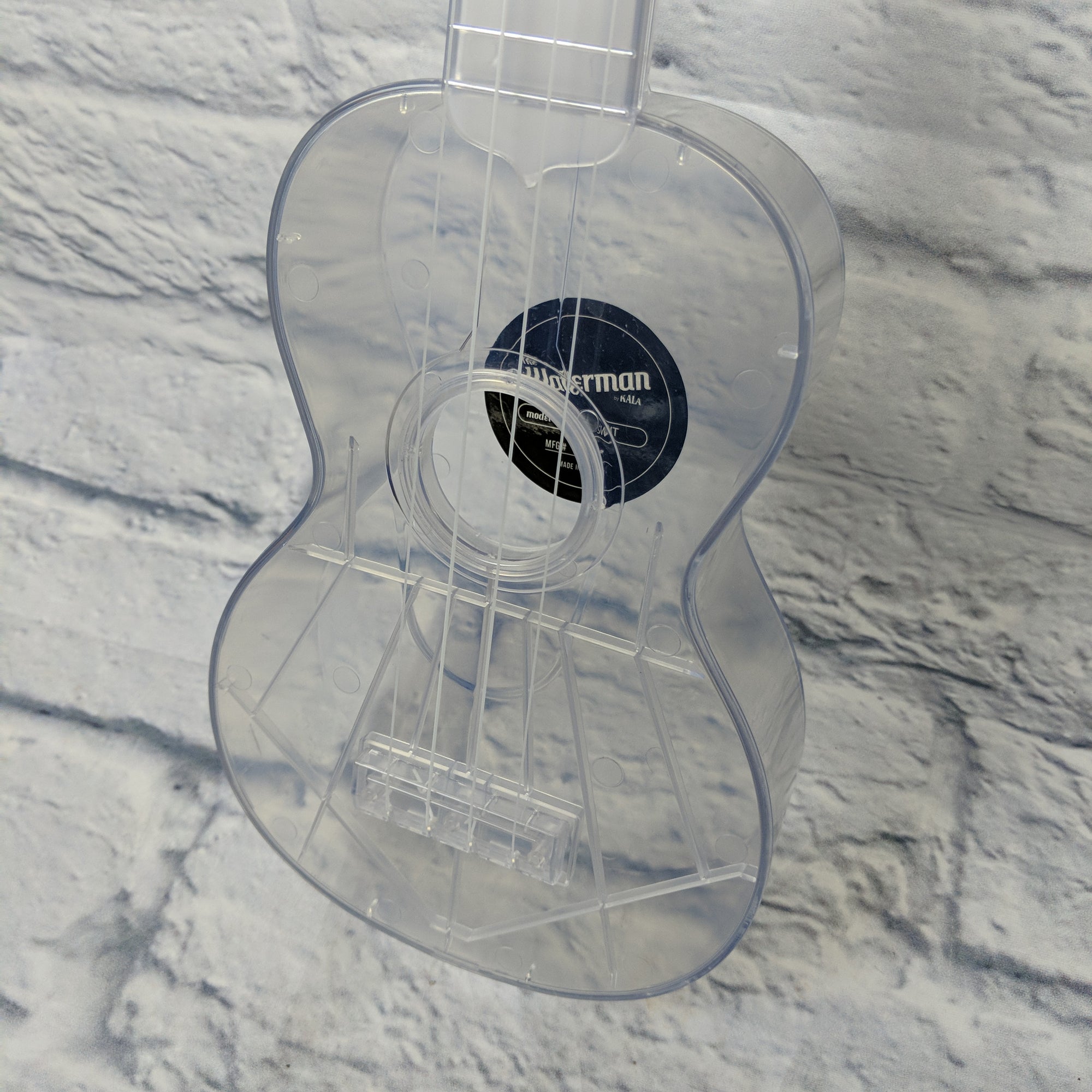 Kala Waterman Transparent Ukulele - Evolution Music
