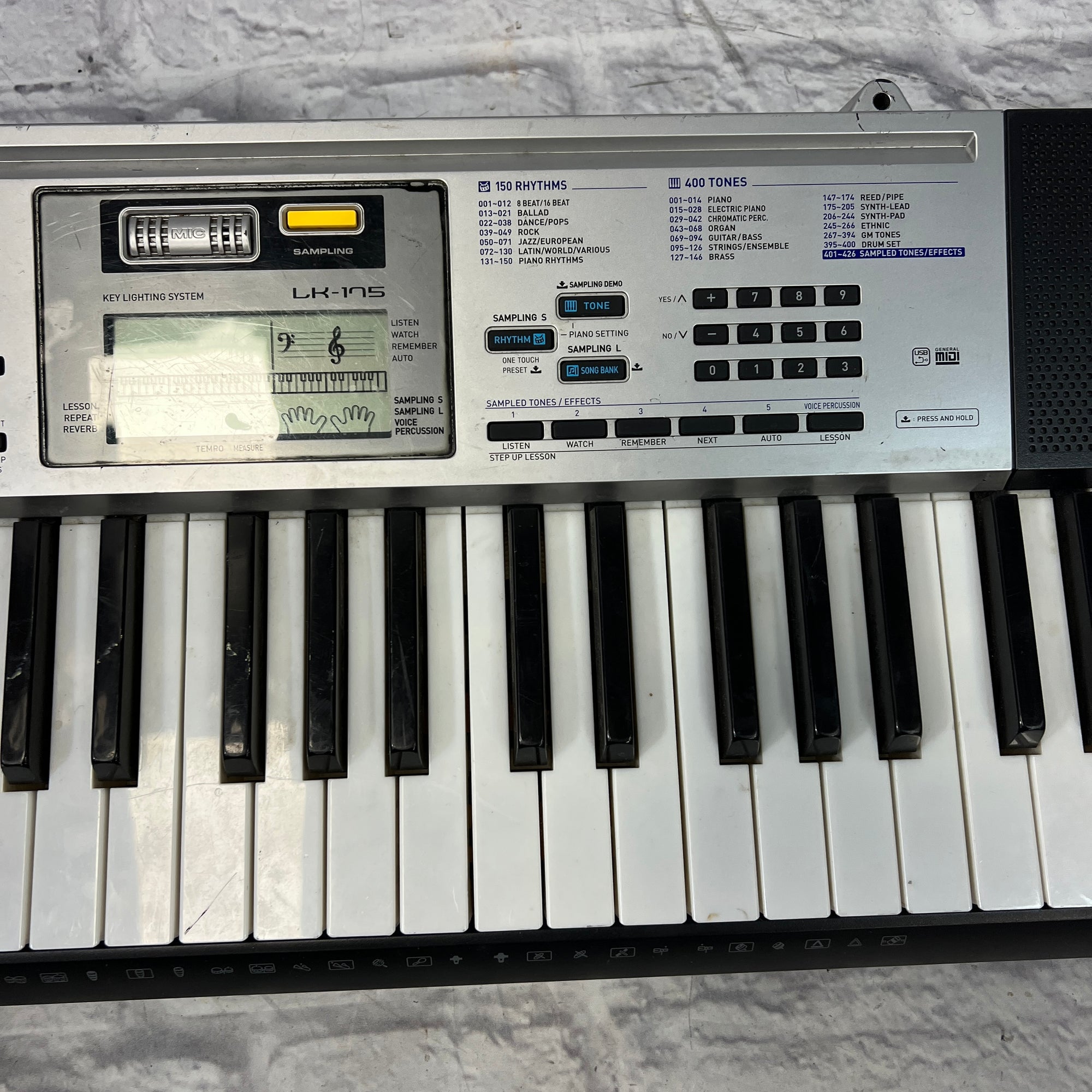 Casio LK-175 Electronic Keyboard - Evolution Music