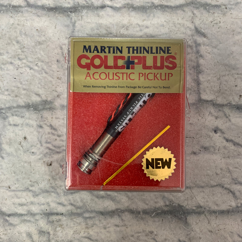 Martin Thinline Gold Plus + Goldplus Acoustic Guitar Pickup - New Old ...