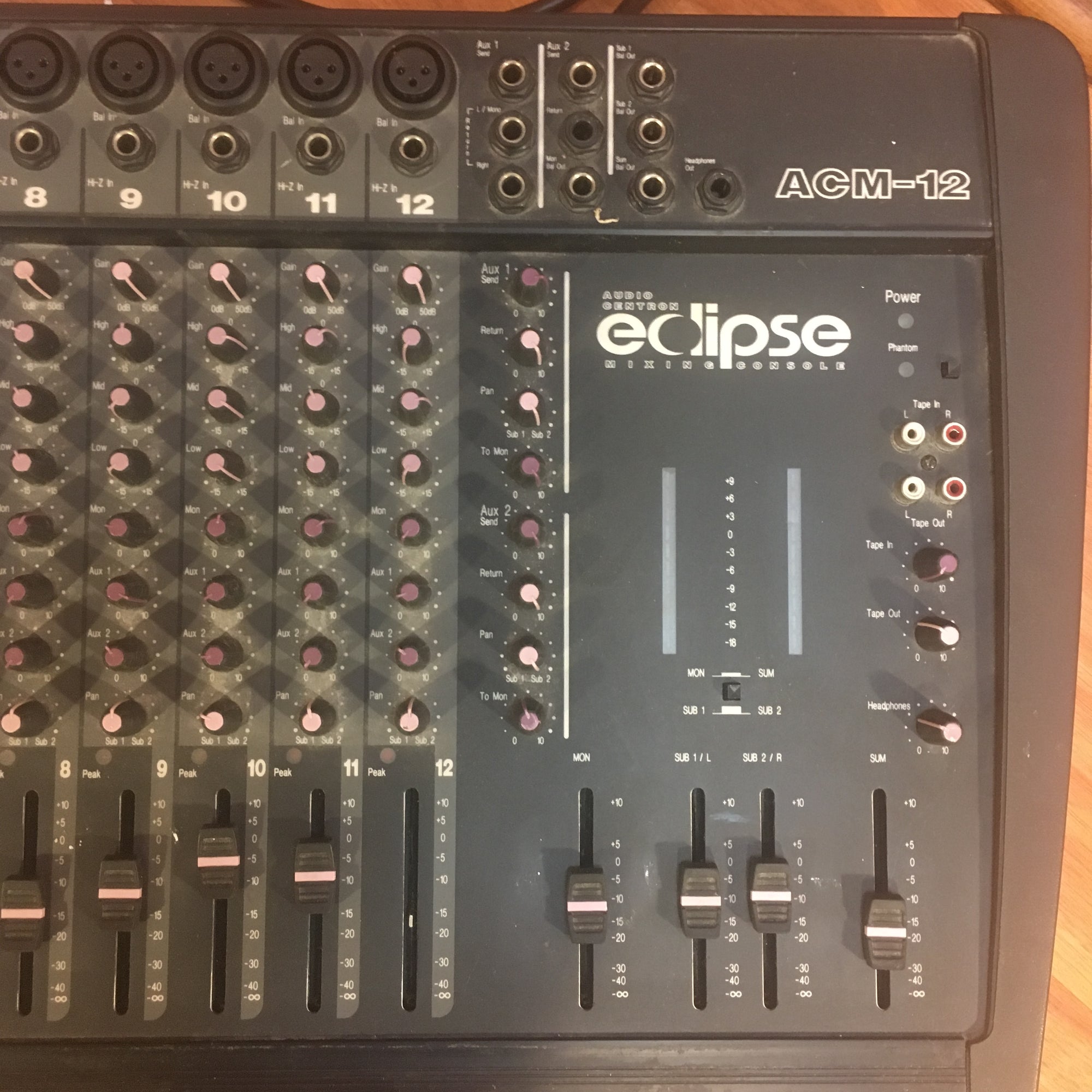 Eclipse ACM12 12 Channel Mixer - Evolution Music