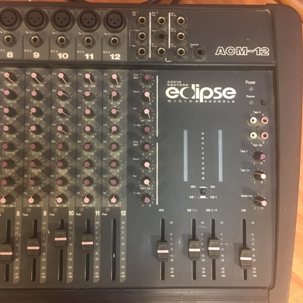Eclipse ACM12 12 Channel Mixer - Evolution Music