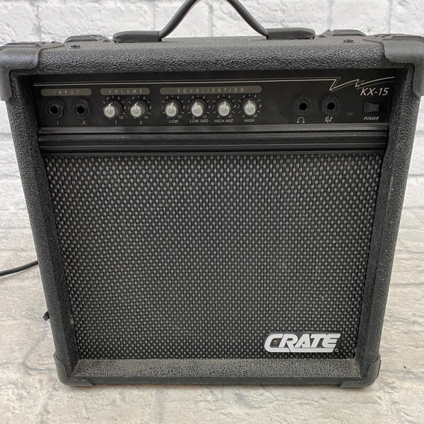 Crate KX15 KX-15 Keyboard Amp 2 Channel 8" Speaker 15 Watt - Evolution ...