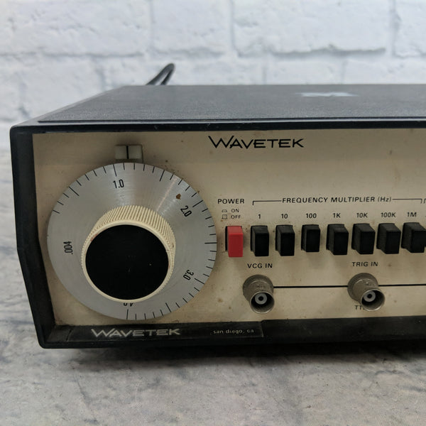 Wavetek 182A 4 MHZ Function Generator - Evolution Music