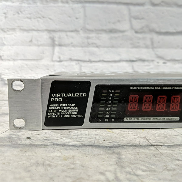 Behringer DSP2024P Virtualizer Pro Multi Effects Processor Rack - Evolution Music