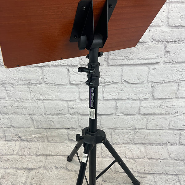 On Stage Stands Wood Music Stand - Evolution Music
