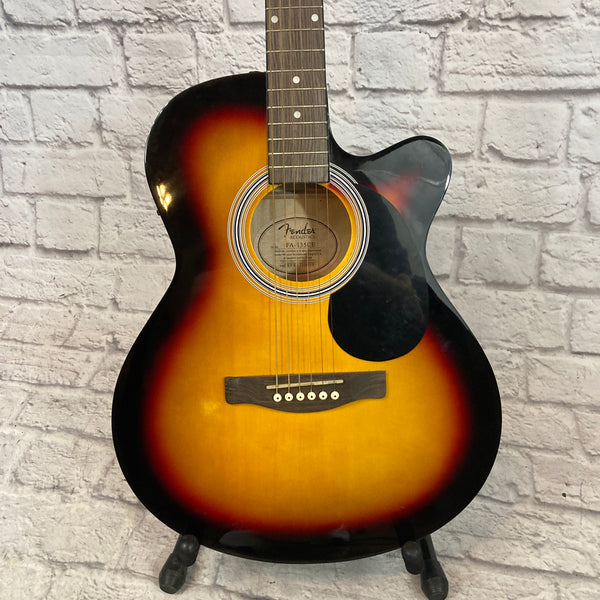 Fender fa-135CE Acoustic Guitar - Evolution Music