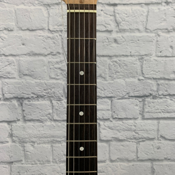 BC Strat Style Electric Guitar Black - Evolution Music