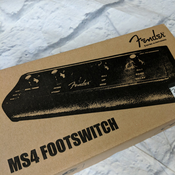 Fender MS-4 Foot Controller for Mustang Amps - Evolution Music