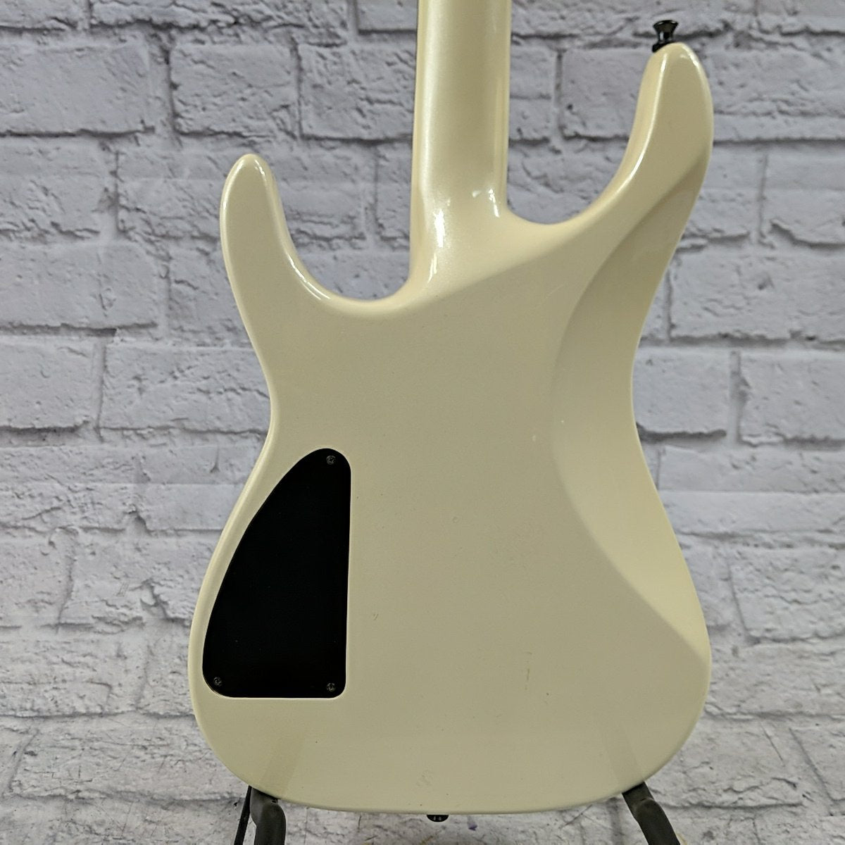JB Player Super Strat Metallic Cream Electric Guitar - Evolution Music