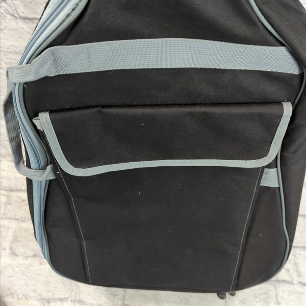 Acoustic Guitar Gig Bag with Shoulder Straps and Accessory Pouches - B ...