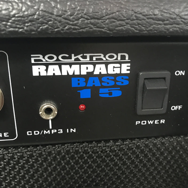 Rocktron Rampage Bass 15 Practice Guitar Amplifier 15 Watt - Evolution ...