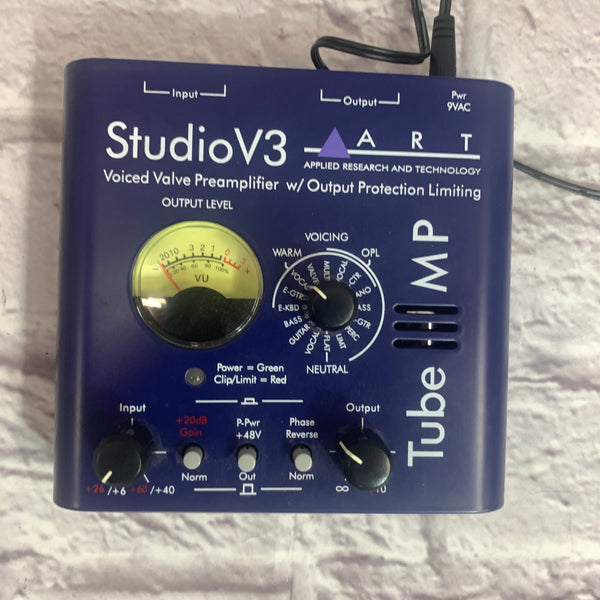 Art Tube MP Studio V3 Tube Preamp - Evolution Music