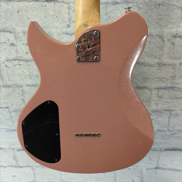 Lyon LI15 Pink Sparkle Electric Guitar - Evolution Music