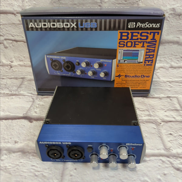 Presonus AudioBox USB 2x2 Recording System Audio Interface - Evolution ...