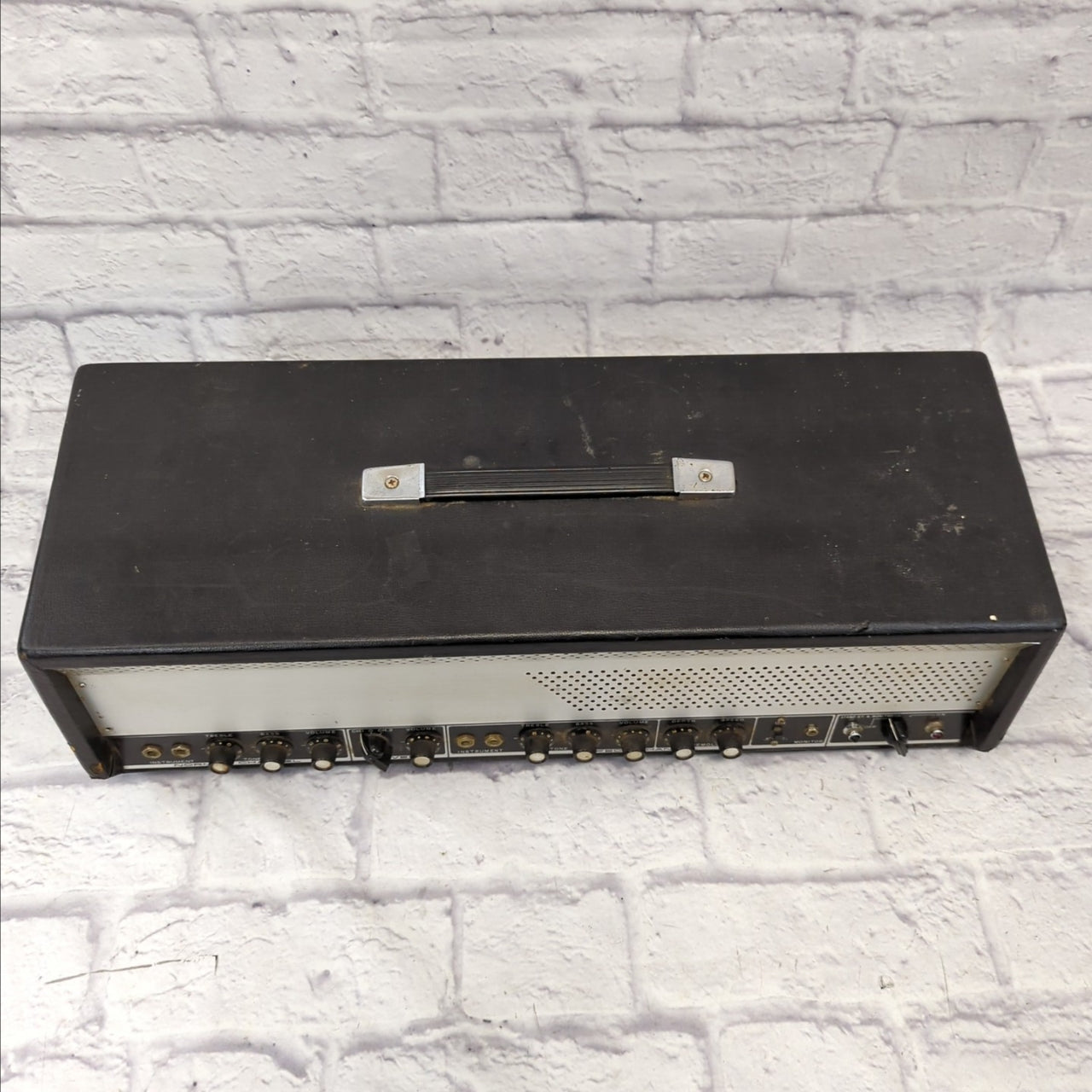 Teisco Vintage Checkmate 50 Tube Guitar Amp Head AS IS - Evolution Music