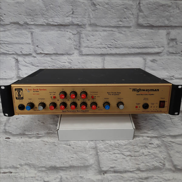 Eden Valve-Tech Series WT-500 Bass Guitar Amp - Evolution Music
