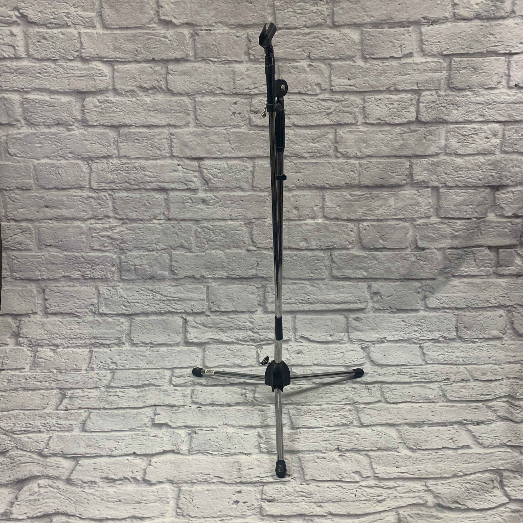 Proline Tripod Microphone Boom Stand Chrome - Evolution Music