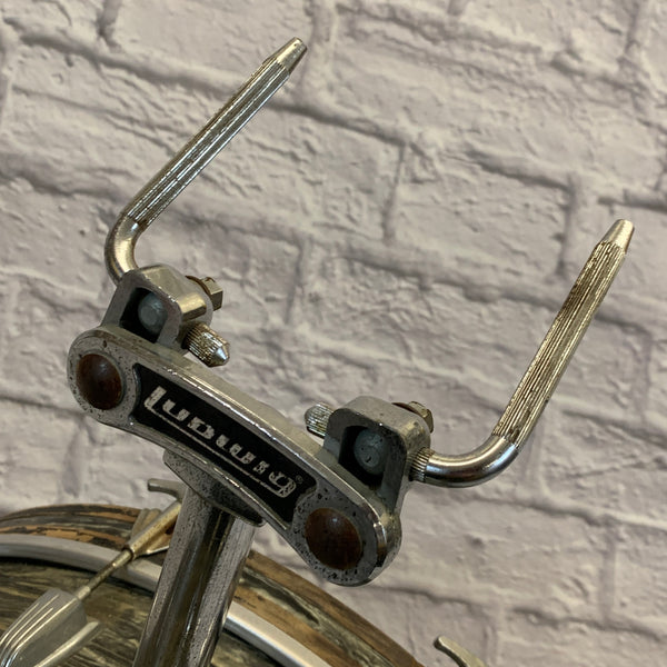 1960s Ludwig 22" Bass Drum w/ Tom Mount Black Oyster Pearl - Evolution ...