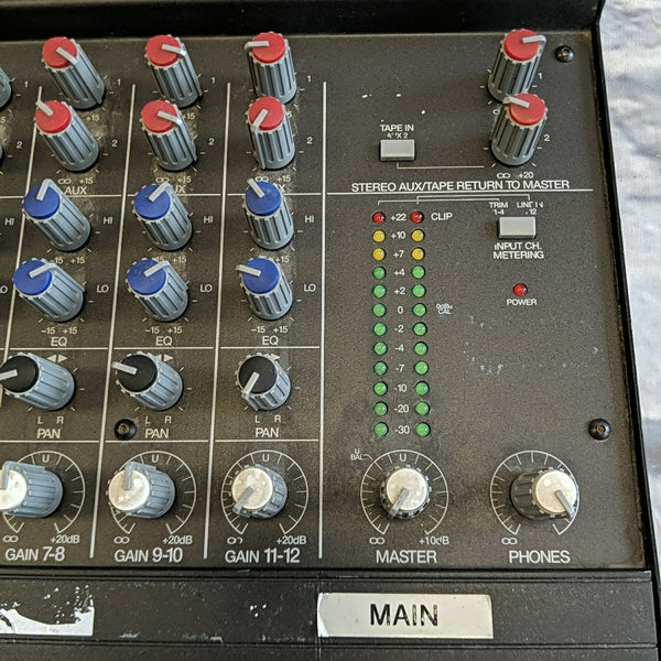 Mackie Micro Series 1202 12-Channel Mic/Line Mixer - Evolution Music