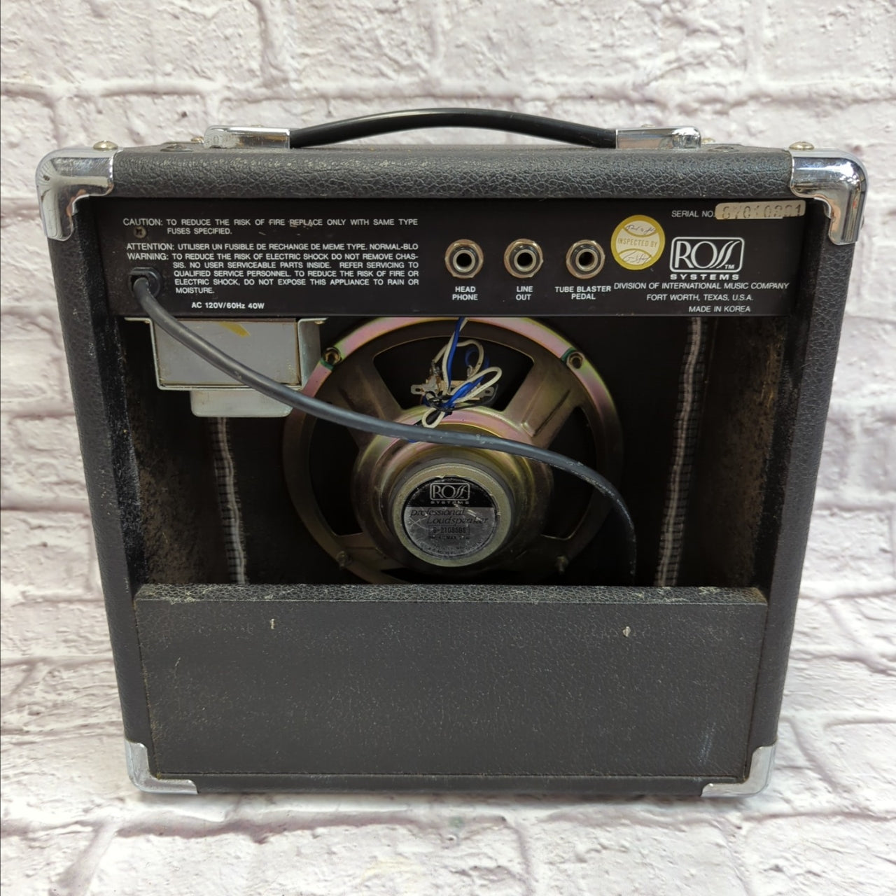 Ross Fame Series Model 10 Guitar Combo Amp - Evolution Music