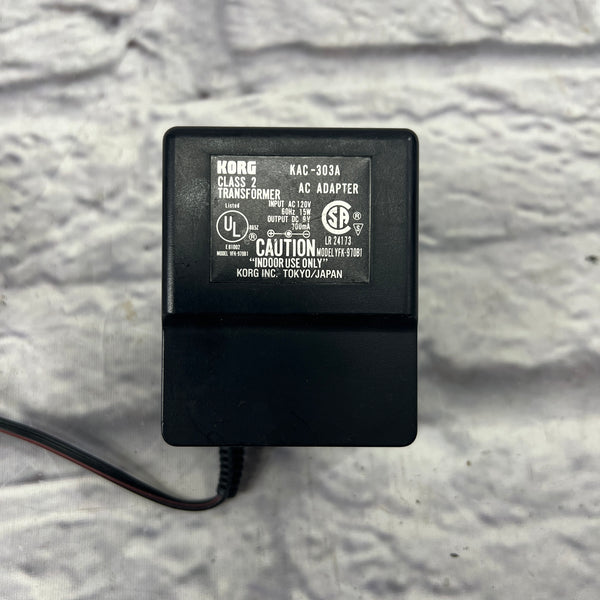 Korg KAC-303A 9V OEM Power Supply - Evolution Music
