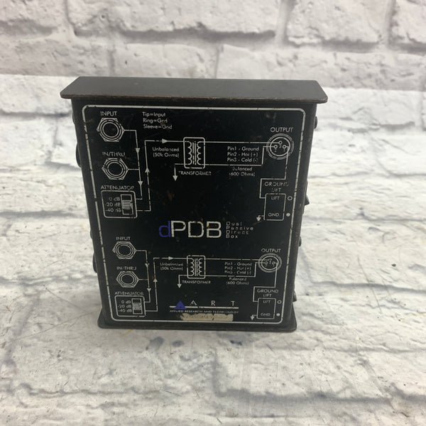 ART dPDB Dual Passive Direct Box - Evolution Music