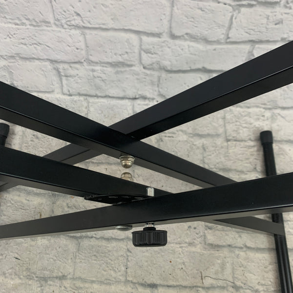 ChromaCast CC-KSTAND Double Braced X-Style Pro Series Keyboard Stand w ...