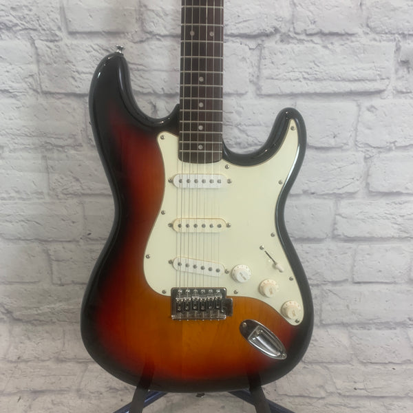 Fender Stratocaster Electric Guitar - Sunburst - Evolution Music