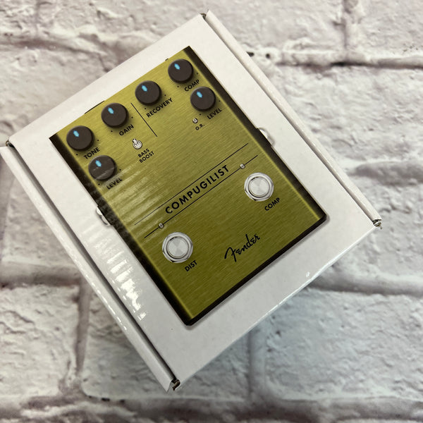 Fender Compugilist Distortion and Compression Pedal - Evolution Music