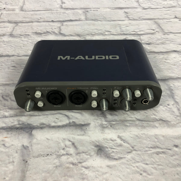 M-Audio Fast Track Pro Interface No Cable - Evolution Music