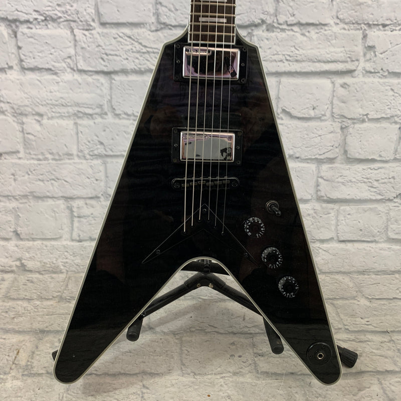 Dean V Stealth w/ Lace Sensor Dissonant Aggressor - Evolution Music