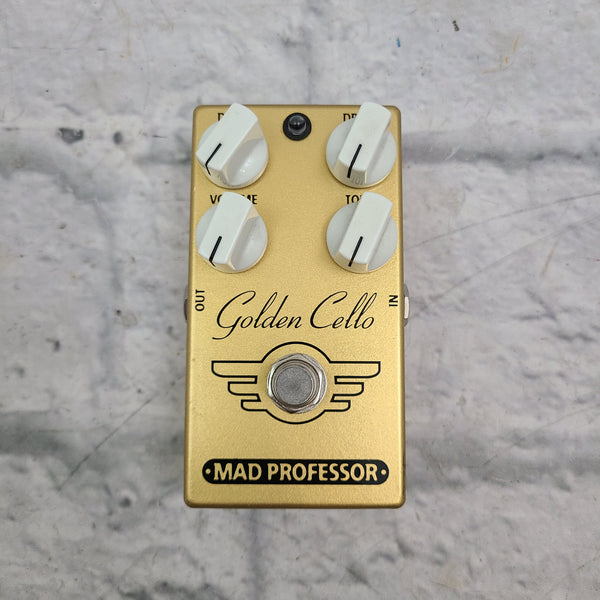 Mad Professor Golden Cello Overdrive Delay Effects Pedals - Evolution Music