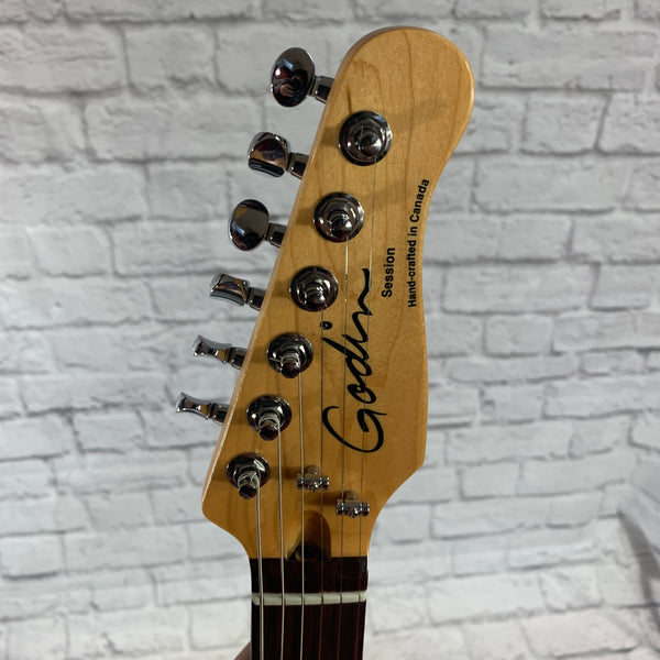 Godin Session HSS Electric Guitar Vintage Burst with Soft Case ...