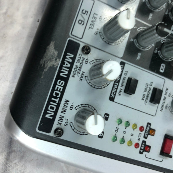 Behringer Xenyx Q802 2 Channel USB Interface - Evolution Music